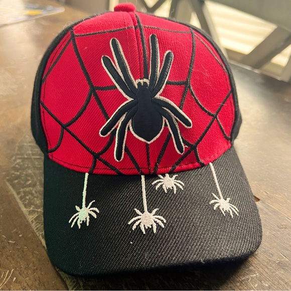 Accessories | Toddler Spider Hat 1224 Months 2t Red And Black | Poshmark